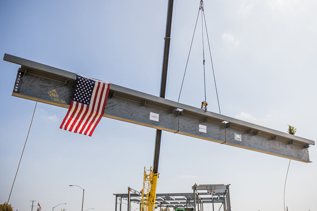 Camellia Court Medical Office Building Steel Topping Out Ceremony - PNG ...